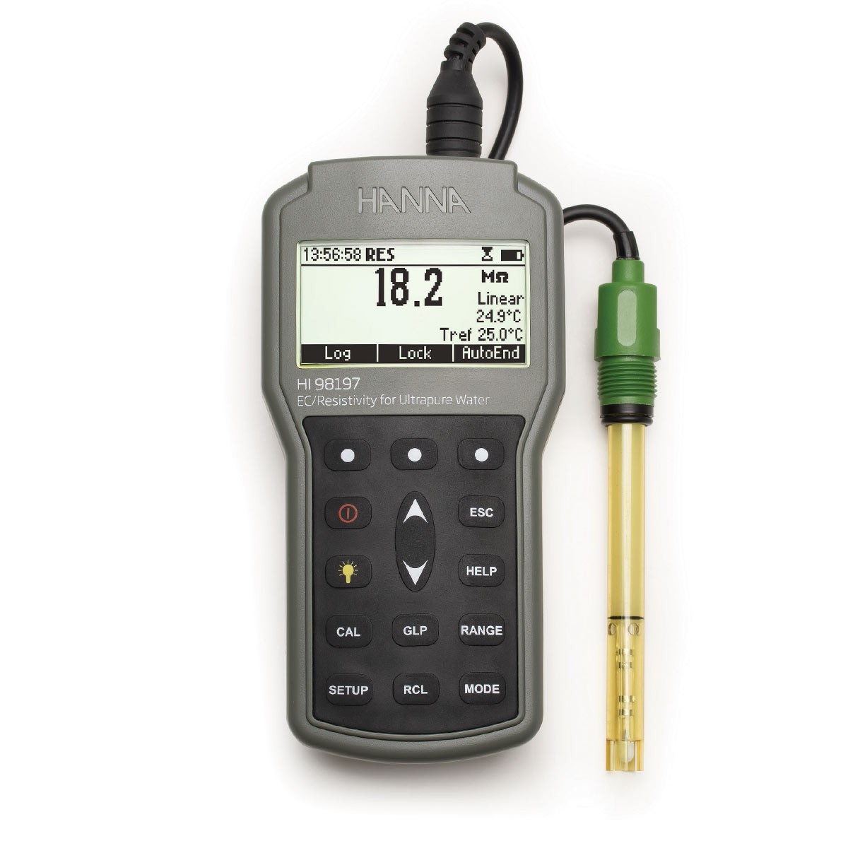 Máy Đo EC/TDS/Trở Kháng/Độ Mặn Đặc Biệt Cho Nước Siêu Tinh Khiết Hanna ...