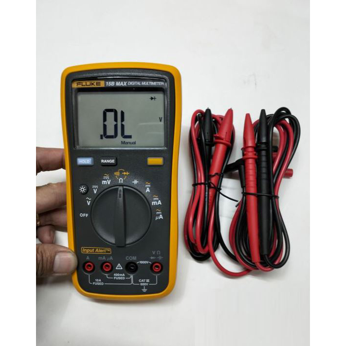Đồng hồ vạn năng FLUKE 15B MAX KIT (1000V, 0.5%+3, IP40) - Giải Pháp Đo ...